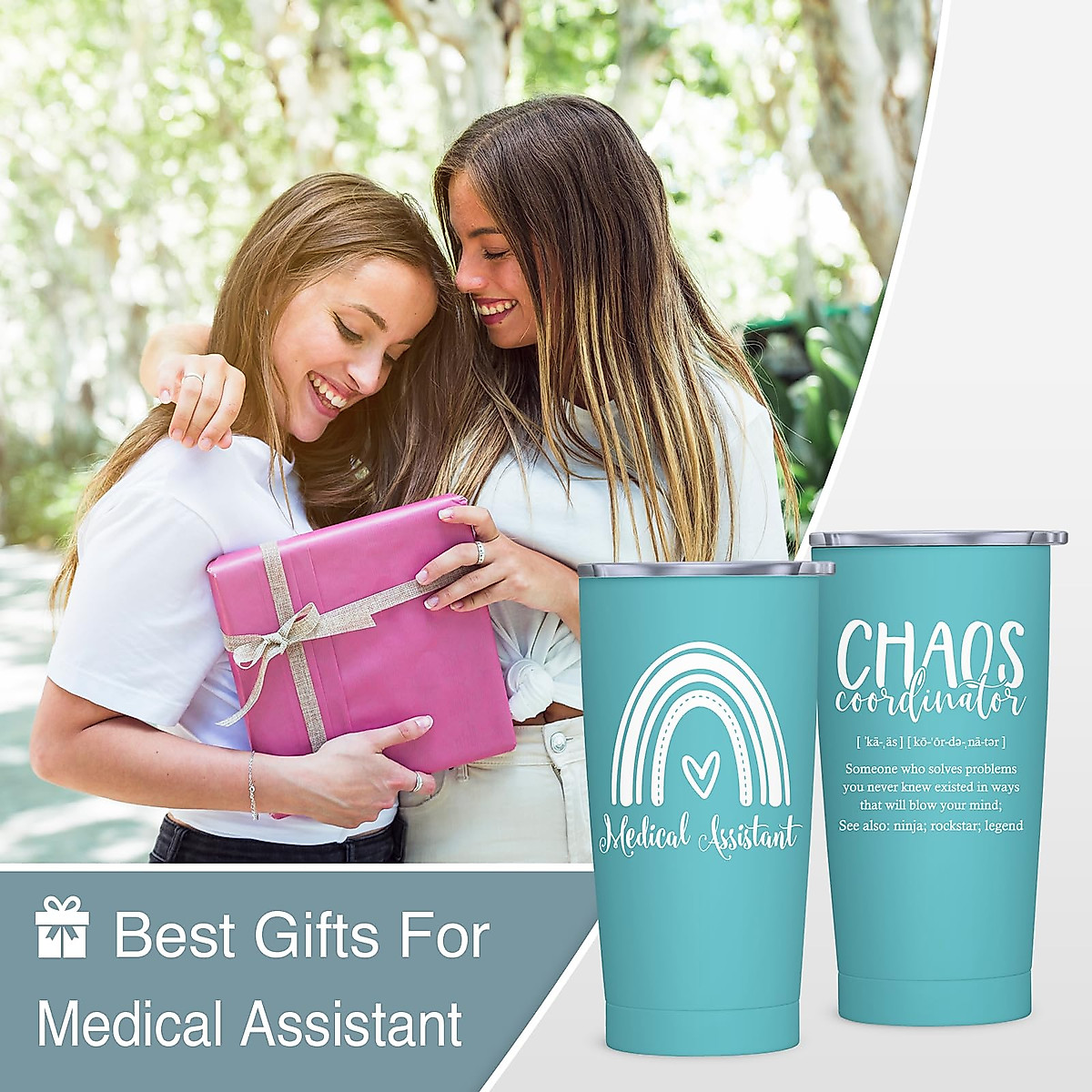 Dyvxuqe Medical Assistant Gifts, Christmas Gifts for Medical Assistant, Best Medical Assistant Gifts, Ma Appreciation Gifts, Medical Assistant Accessories, Ma Gifts for Women Tumbler 20oz