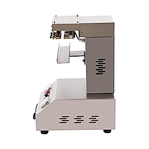 110V 30W Aluminum Plastic Tube Sealing Machine Semi-auto Cosmetic Tube Sealing Machine DF-20 Electric Heat Sealer Commercial Electric Heat Sealing Machine for Composite Tube and Aluminum-plastic Tube