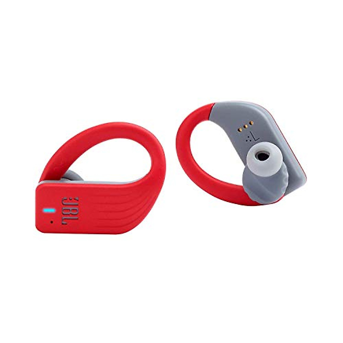 JBL Endurance Peak True Wireless Bluetooth in-Ear Sport Headphones - Red (Renewed)