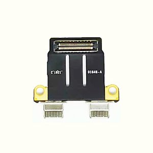 Replacement DC in Power Jack Connector I/O USB-C Board Charging Port Compatible with MacBook Pro 13" 15" 16" Model A1989 A1990 A2141 A2159 A2251 A2289 A2338 Mid 2018-2020
