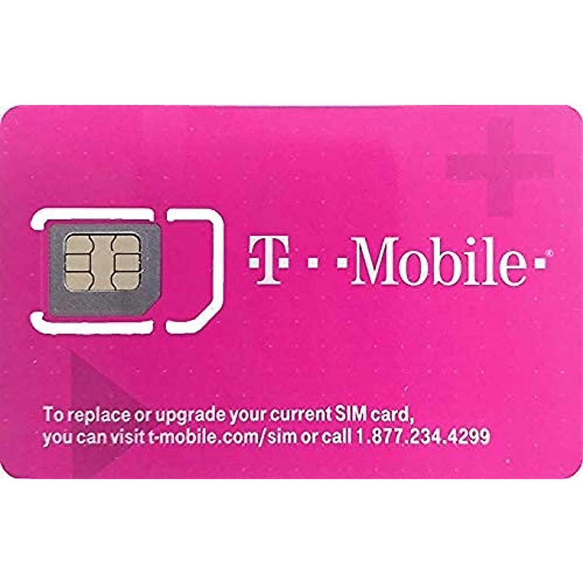 USA T-Mobile Blank SIM Card | for iOS Android 5G 4G LTE Smart Phones | Talk SMS Data | Triple Cut 3 in 1 Simcard - Standard Micro Nano | No Contract Cellphone Plan | USA Coverage