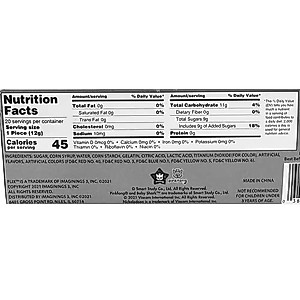 Imaginings 3 Baby Shark Lollipop Rings, Individually Wrapped Birthday Party Favors, Character Shaped Assorted Fruit Flavored Lollipops, Candy Goody Bag Fillers, 18 Rings