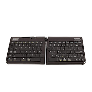 R-Go Tools Goldtouch Go!2 Mobile Wired Keyboard, Black (GTP-0044)