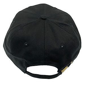 SYWHPS Dm Hat MM More Food Hip Hop Rap Dad Hat Baseball Cap Embroidered (Black)