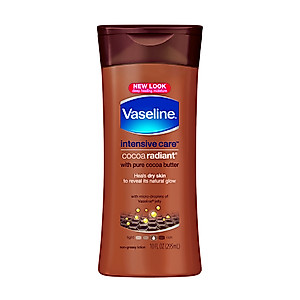 Vaseline Intensive Care Cocoa Butter Deep Conditioning Lotion, 10 Ounce