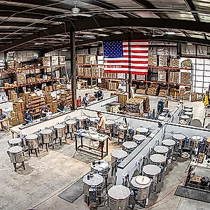 BenShot 'Merica Shot Glass with Real .308 Bullet - 2oz | Made in the USA