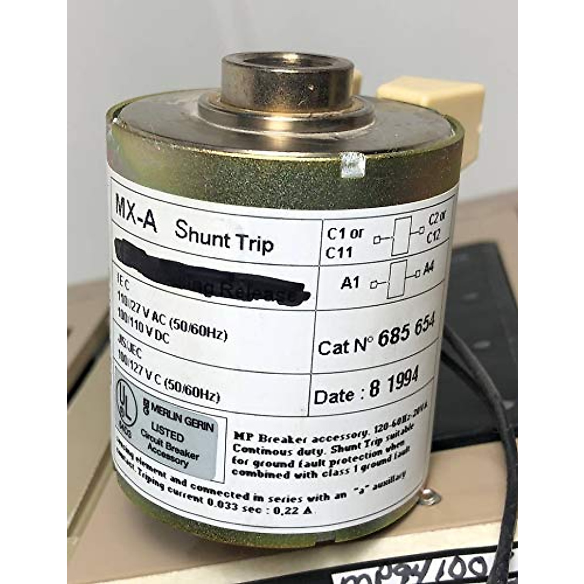 Merlin Gerin MP16H1 1600A LSI Masterpact Circuit Breaker EO w/ 1600 Amp Plug 3P