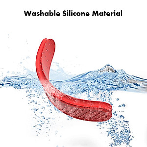 Zotech Headband Cover for AirPods Max Headphones Washable Anti-Scratch Ear Cups Cover Skin Protection and Headband Cover for AirPods Max (Red)