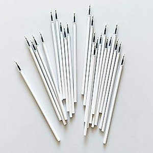 sencoo 100 pack 0.5 mm Black Gel Ink Pen Replace Refills