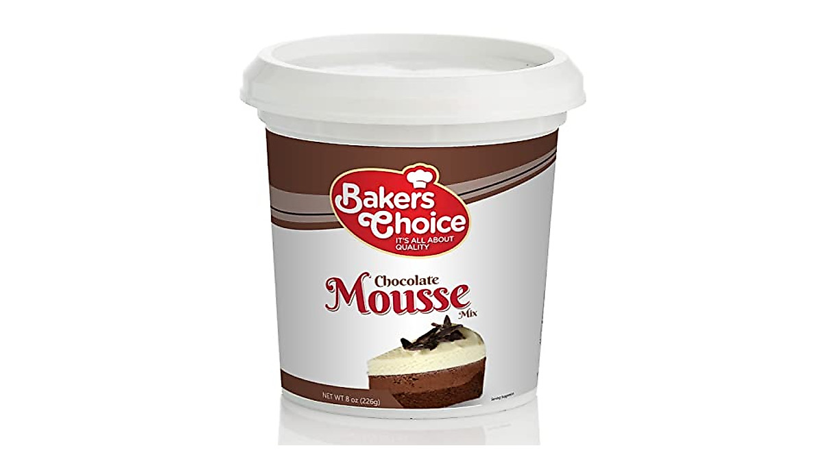 Baker's Choice Chocolate Mousse Mix - 8 oz Instant Dessert