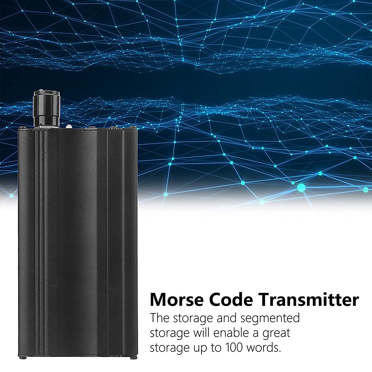 CW MX K2 Power Amplifier Home Audio Stereo Class,Morse Code Keyer, Automatic Keyer, Auto Memory Key Morse Code Keyer Transmitter,Black