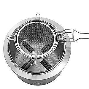 CRAFTSMAN 19.5" Spark Screen for Smokeless Fire Pit Stainless Steel Mesh Lid Outdoor Fire Safety for Backyard Bonfires