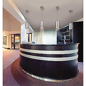 Westinghouse Lighting 6101200 Phelps One-Light Indoor Mini Pendant, Brushed Nickel