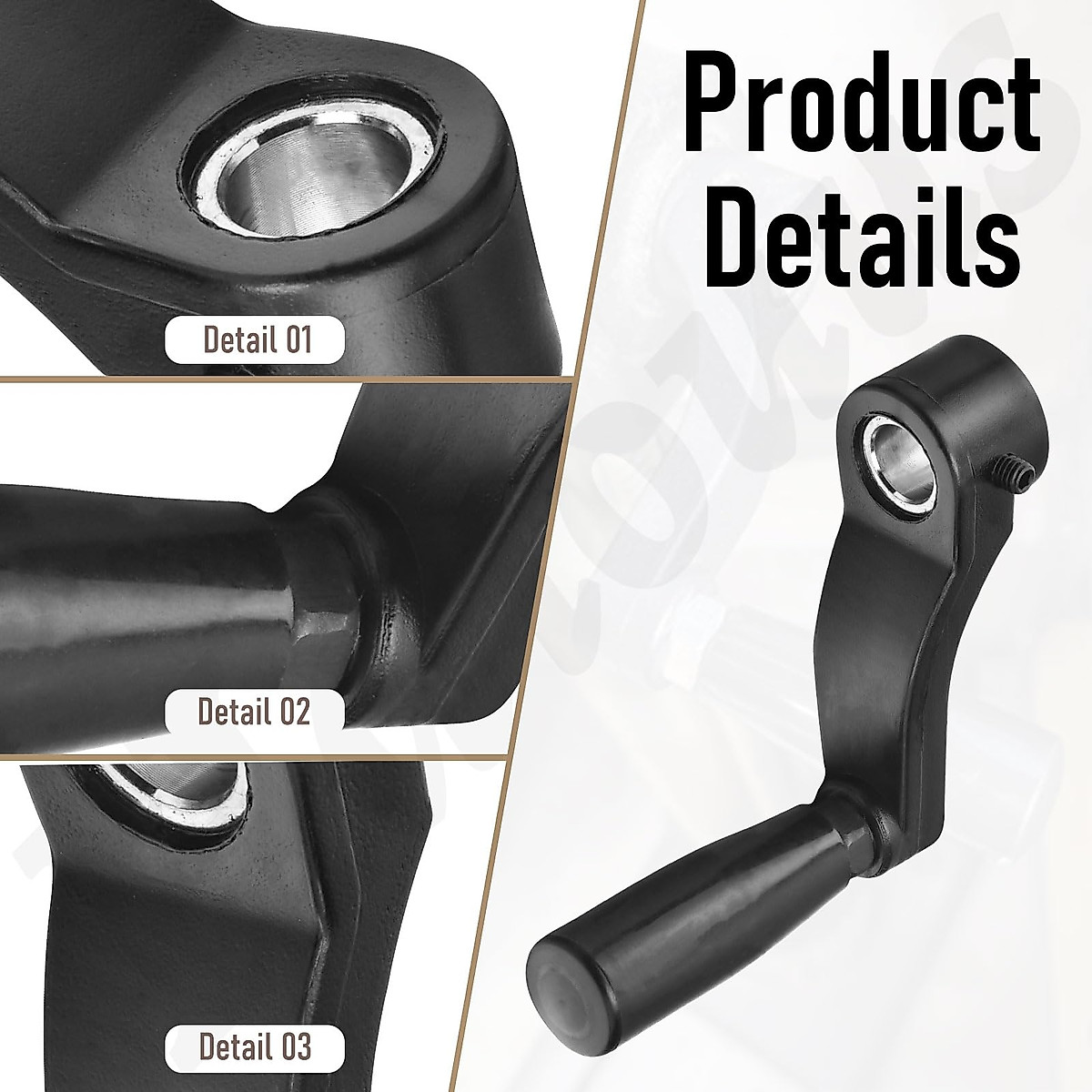 514007742 5140077-42 Drill Press Crank Handle Compatible With Porter Cable PCB660DP Replace 10601009A1