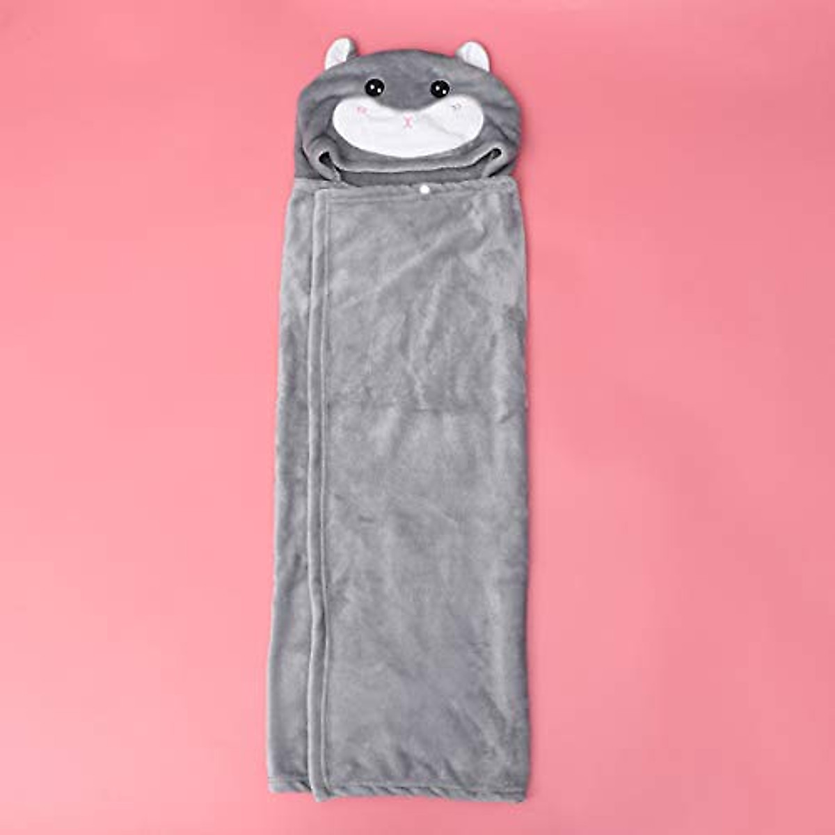 Garneck Stuffed Animal Blanket,Cute Cartoon Cape Cloak Adults Baby Cartoon Hooded Hamster Style Blanket for Friends Family Winter Use(Hamster)