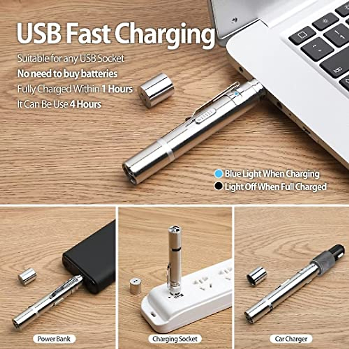 Cat Laser Toy, Interactive Toy with Red Dot LED Light Pointer, Long Range 3 Modes Lazer Projection Playpen for Kitten Interaction, Suitable for Cat Outdoor Pet Chasers Teasing Training Exercises