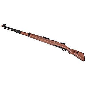 Kar 98K WWII German Infantry Realistic Cycling Bolt Action Airsoft Rifle- Real Wood