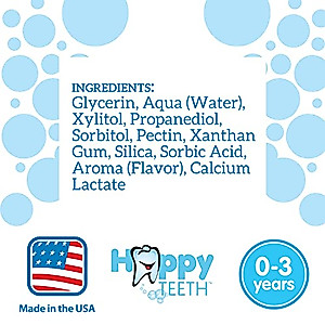 Dr. Brown’s Infant-to-Toddler Training Toothbrush Set, Pink Elephant with Fluoride-Free Apple Pear Baby Toothpaste, 0-3 years