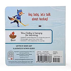 Let's Play Hockey! A Lift-a-Flap Board Book for Babies and Toddlers, Ages 1-4