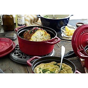 STAUB 1102006 Round Casserole, 20cm, Cherry