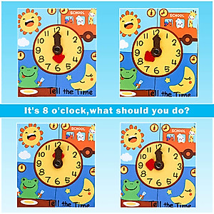 beiens Quiet Book Montessori Toys, Busy Board for Toddlers 1 2 3 4, Toddler Activities Busy Book, Toddlers Travel Toy, Sensory 3D Cloth Books for Infants Baby Boys and Girls Gift