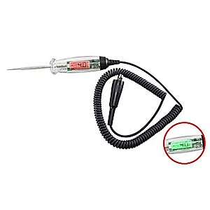 Astro Pneumatic Tool 7767 Digital LCD Wide Range Positive and Ground Circuit Tester - 3.5 - 60V,Green, Red