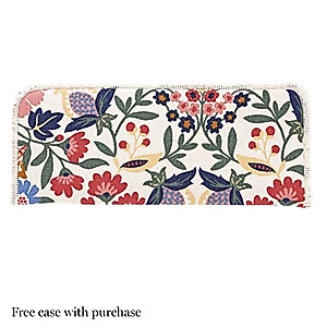 Vera Bradley Alessandra, Blue Light Blocking Stylish Designer Reading Glasses, Women's Readers, 2.25 Power, 30% Blue Light Filtering, Includes Patterned Slip Case, Enchanted Mandala