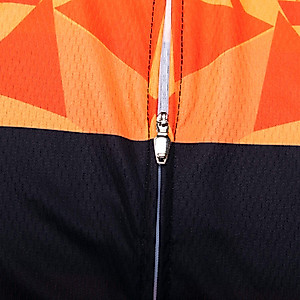 Mens Cycling Jersey Shirt Short Sleeve Bike Jersey Riding Tops Outdoor Cycling Clothing