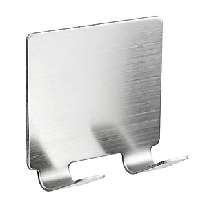 Funerom 7.1x9.9 inch Fogless Bathroom Shaving Mirror Includes 2 Adhesive Hooks 1 Anti-Fog Film Anit-Fog Shower Mirror Frameless Portable Square