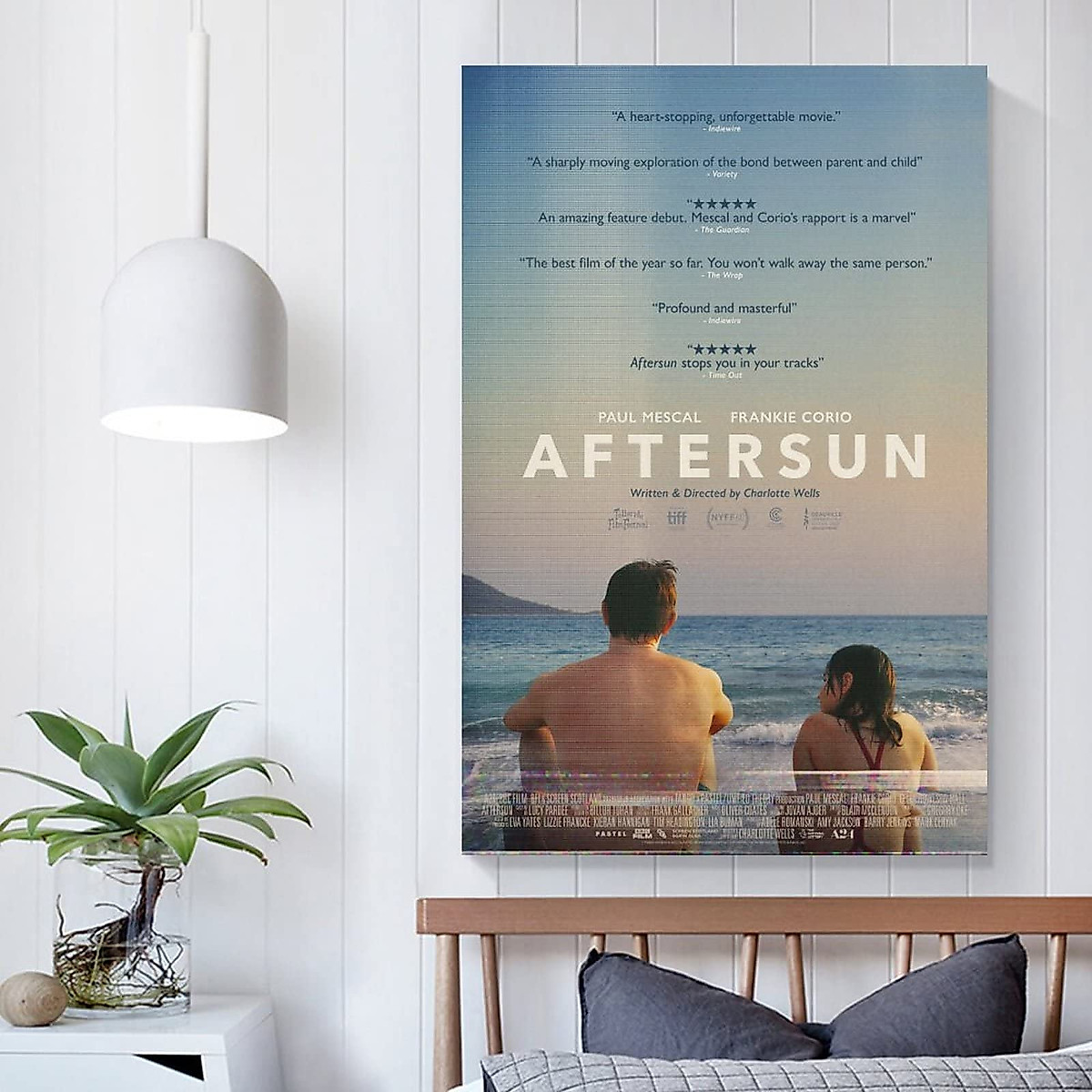 Movie Poster Canvas Wall Art Film Poster Aftersun Room Decor Home Decor 08x12inch(20x30cm) Unframe-Style