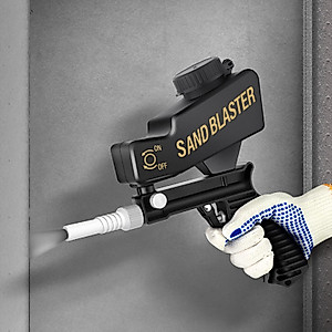 QCDENG 10mm 8pcs Sand Blaster Replacement Ceramic Nozzles, White Ceramic Rust Removal Sandblast Machine Nozzle