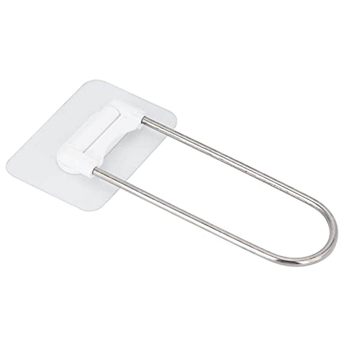 Clothes Hanger Holder Household Rack Storage Organizer Stainless Steel White Shelf Case Hanger Rack Poster Stand Case
