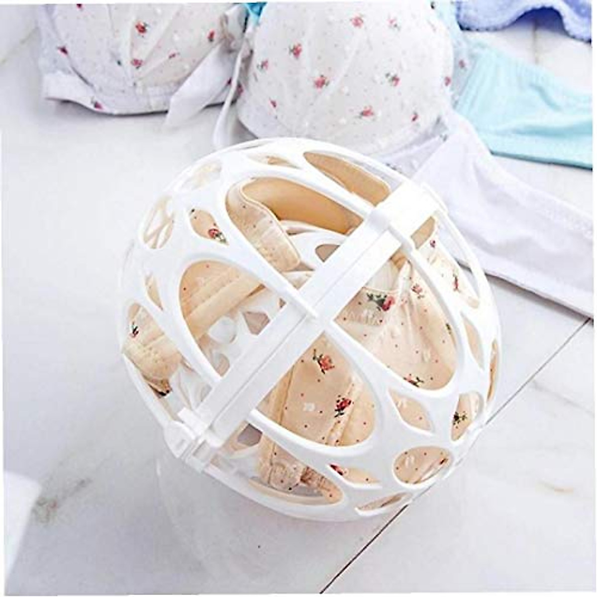 Underwear Washer Saver Laundry Ball Double Spherical Bra Washing Bag Protector Random Coloor