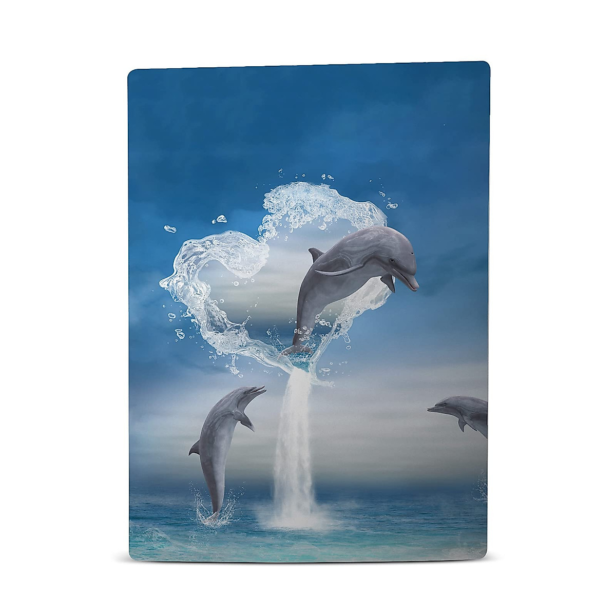 Head Case Designs Officially Licensed Simone Gatterwe Lovers Art Mix Matte Vinyl Faceplate Sticker Gaming Skin Case Cover Compatible with Sony Playstation 5 PS5 Digital Edition Console