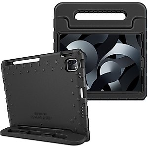Fintie Case for iPad Air 5th / 4th Generation (2022/2020) 10.9 Inch, iPad Pro 11" (4th/3rd/2nd Gen)- Kiddie Lightweight Shockproof Kids Friendly Stand Cover, Pencil Holder, Black
