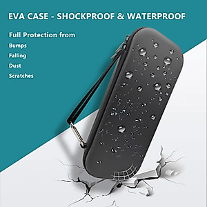 Stethoscope Case for 3M Littmann Stethoscope and for MDF Stethoscopes, Nursing Stethoscope Bag Holder for Nurse Essentials for Work, Medical Assistant Accessories, Stethoscope Accessories, Black