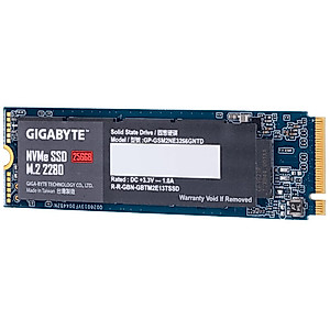 Gigabyte NVMe 256GB M.2 Solid State Drive GP-GSM2NE3256GNTD