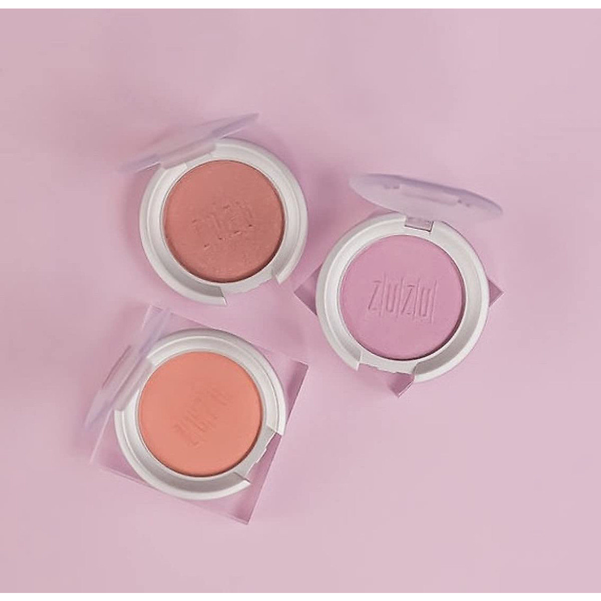 ZUZU LUXE Mineral Blush (Haze - Raspberry/Warm Shimmer), Natural, Paraben Free, Vegan, Gluten-free, Cruelty-free, Non GMO, 0.1 oz.