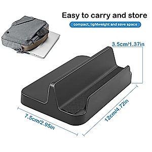 marspell Stand Base Compatible with Logitech G Cloud Gaming Handheld, Bracket / Dock / Holder for Steam Deck/Switch/Tablet, Black