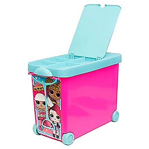 L.O.L. Surprise!: Store It All Case - Tara Toys, Wheeled Doll Storage & Carrying Case