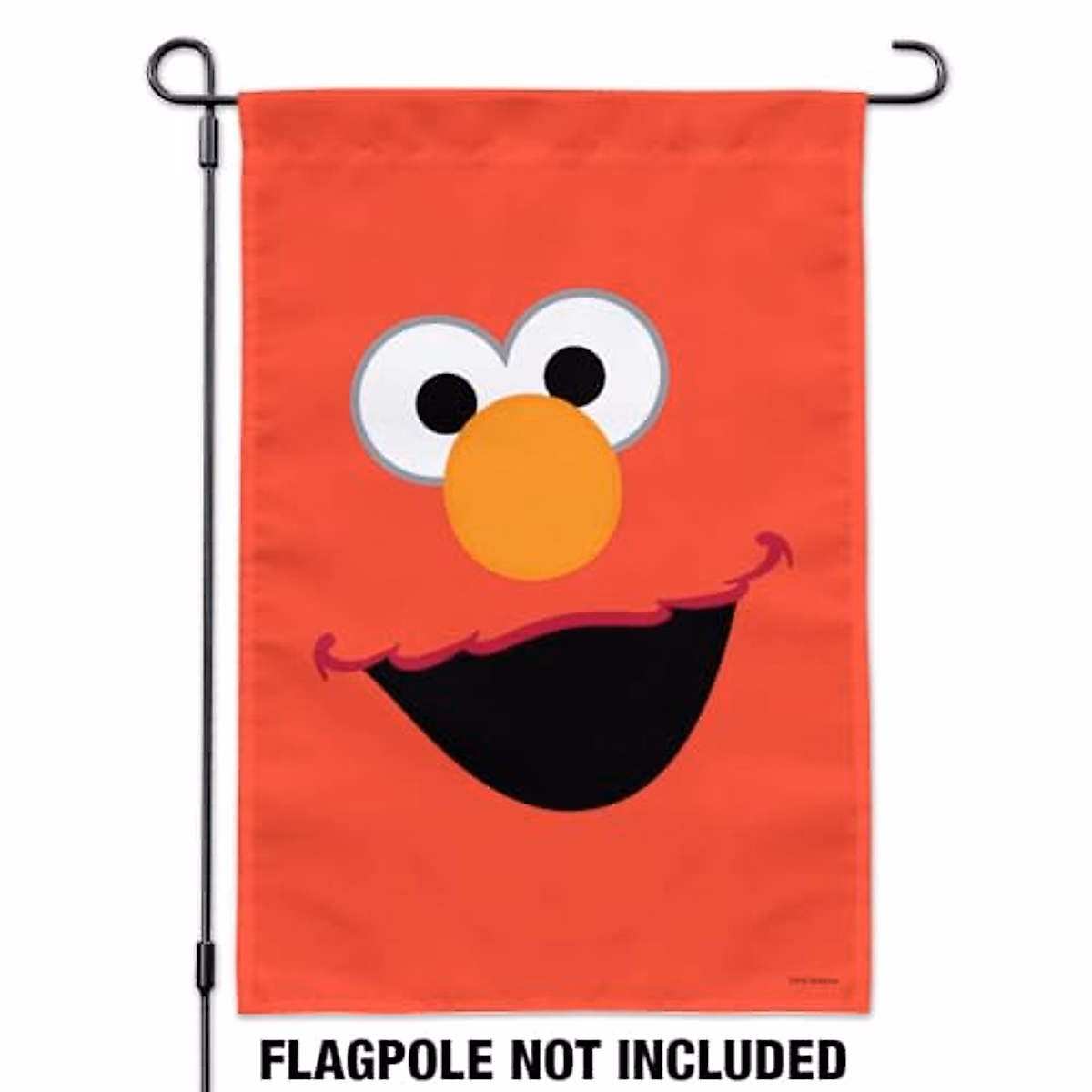 Sesame Street Elmo Face Garden Yard Flag