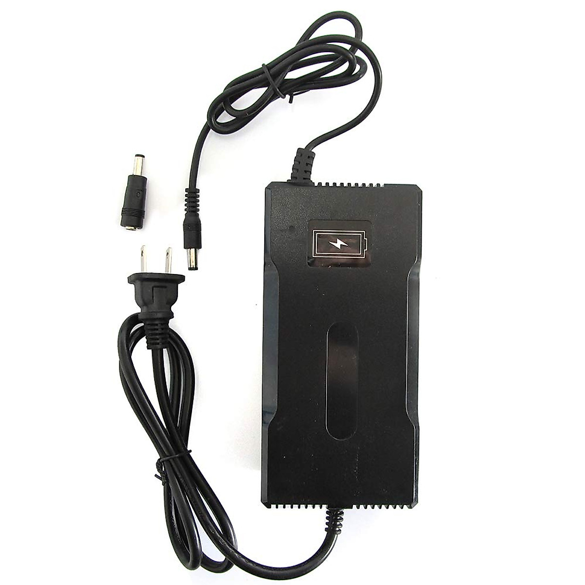 Abakoo 42V 5A Battery Charger for 36V Lithium Li-ion Battery Pack with DC 5.5 x 2.5mm/5.5 x 2.1mm Plug
