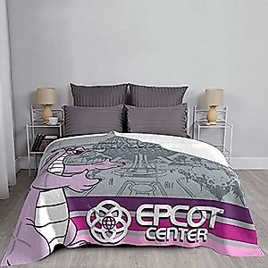 JIYINJI Figment Novelty Blanket Fleece Throw Blanket Super Soft Lightweight for Youth 60"X50".