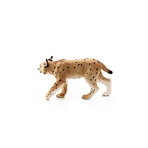 Schleich Wild Life, Realistic North American Forest Animal Toys for Kids, Lynx Toy Figurine, Ages 3+