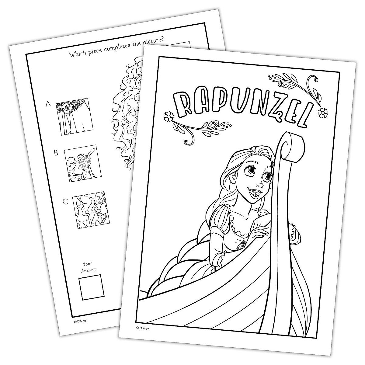 Disney Princess Paintbox Coloring and Activity Book with 16 Paints, Bendon 42350, 7.75 x 10.75