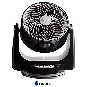 Ozeri Brezza III Dual Oscillating 10" High Velocity Desk Fan with Bluetooth Technology