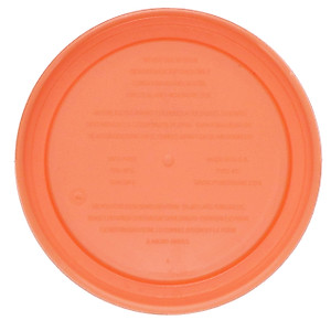 Pyrex 7202-PC Salmon Pink Round Plastic Food Storage Replacement Lid, Made in USA