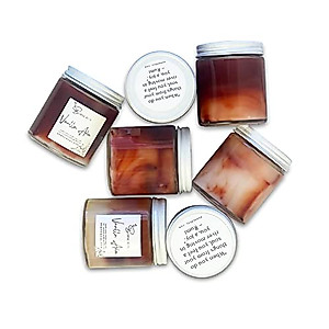 Borne Real, Vanilla Adore, Aromatherapy Scented Candles for Home, Smells Like caramelized Sugar & Vanilla, Candles of Stress Relief, 100% Natural Coconut Wax