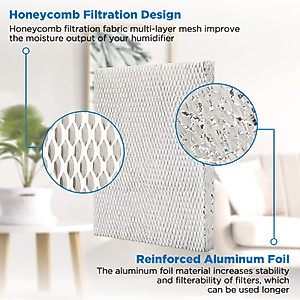 Freeboy Paper 35 Water Panel Humidifier Filter Replacement for Aprilaire 35 350, 360, 560, 560A, 568, 600, 700, 760, 768 Humidifiers, 10" W x 13" H - 2 Pack
