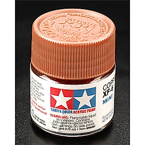 TAMIYA Acrylic Mini XF6 Copper TAM81706 Plastics Paint Acrylic